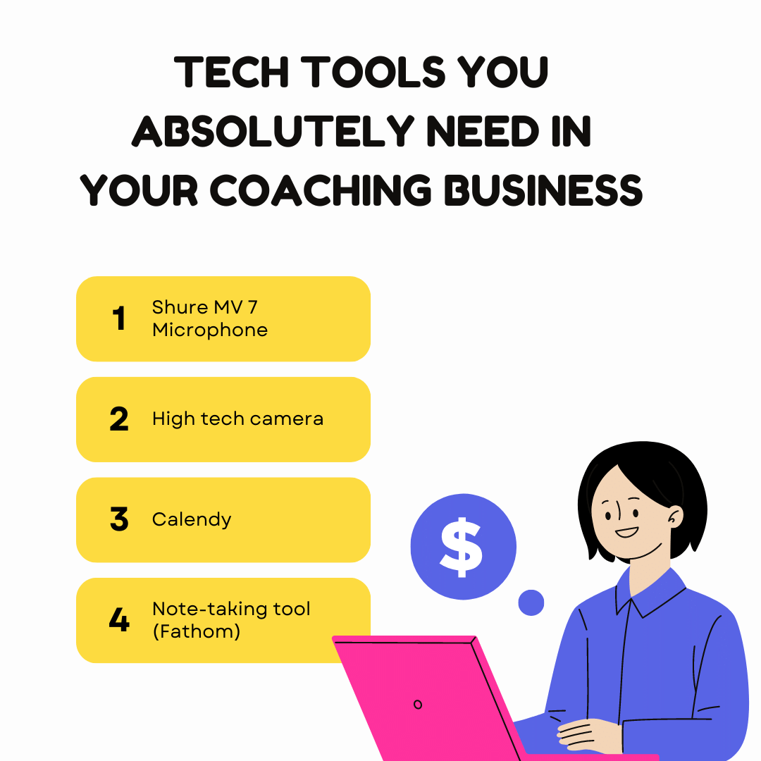 Tech Tools you absolutely need in your coaching business - Shuchi Chopra